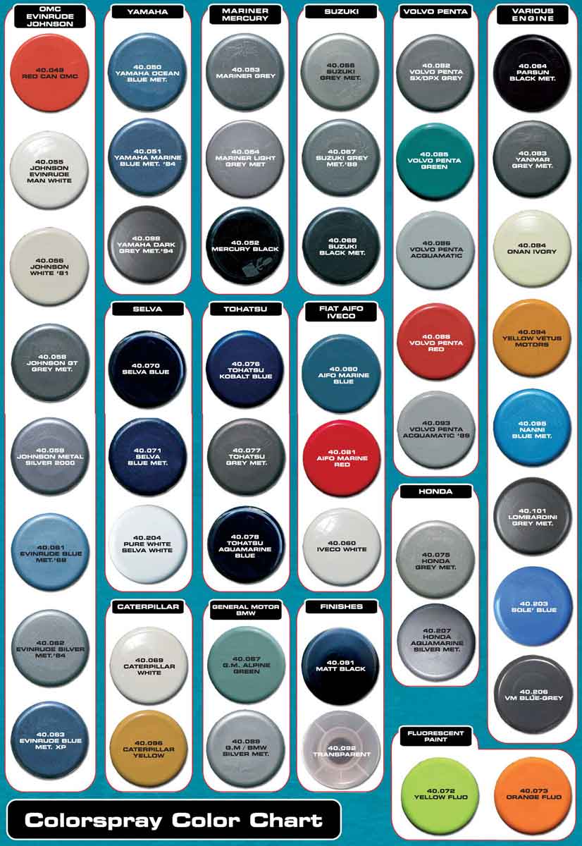 Boja u spreju 400 ml Yanmar siva metalik